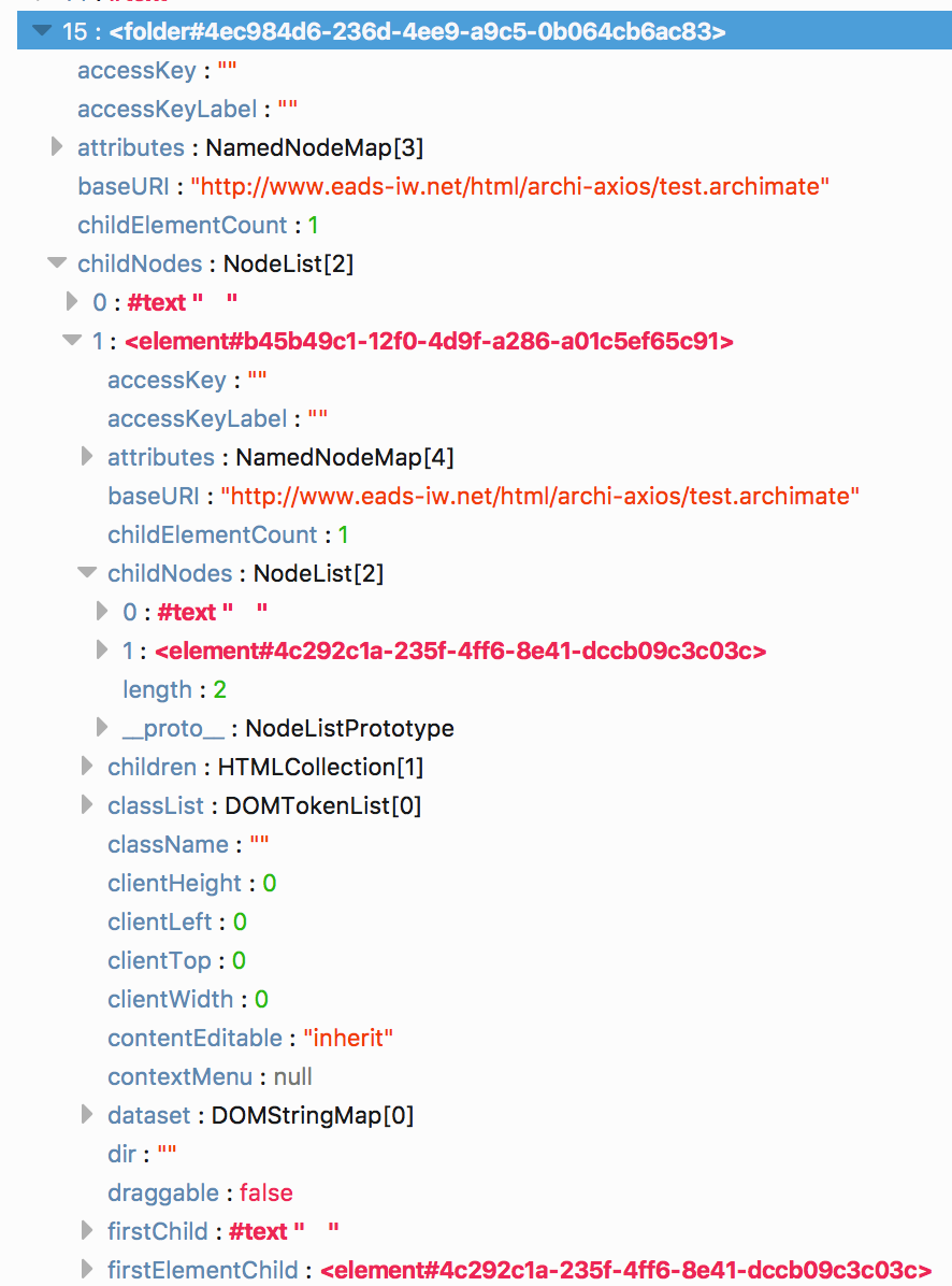 Bad structure of data object when importing an XML document · Issue ...