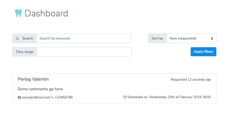 GitHub - ValentinGitHuber/Dentist-booking-app: Simple app with Laravel 🦷