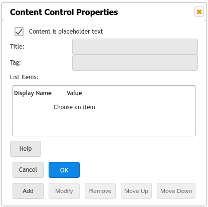 Writer -> Content Control Properties Dialog overlapping buttons · Issue #5787 · CollaboraOnline ...
