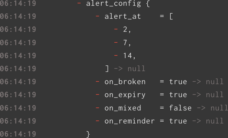 UI: Brace, bracket, parenthesis at end of line in task output wraps to a new line in Firefox ...