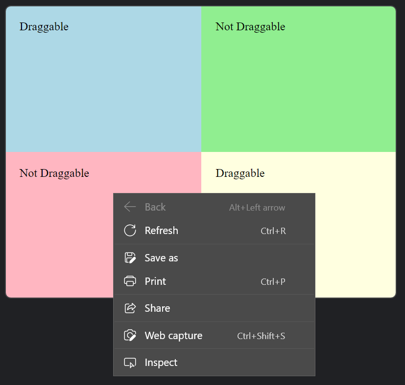 Right-clicking on an element with `app-region: drag` shows title bar menu · Issue #3565 ...