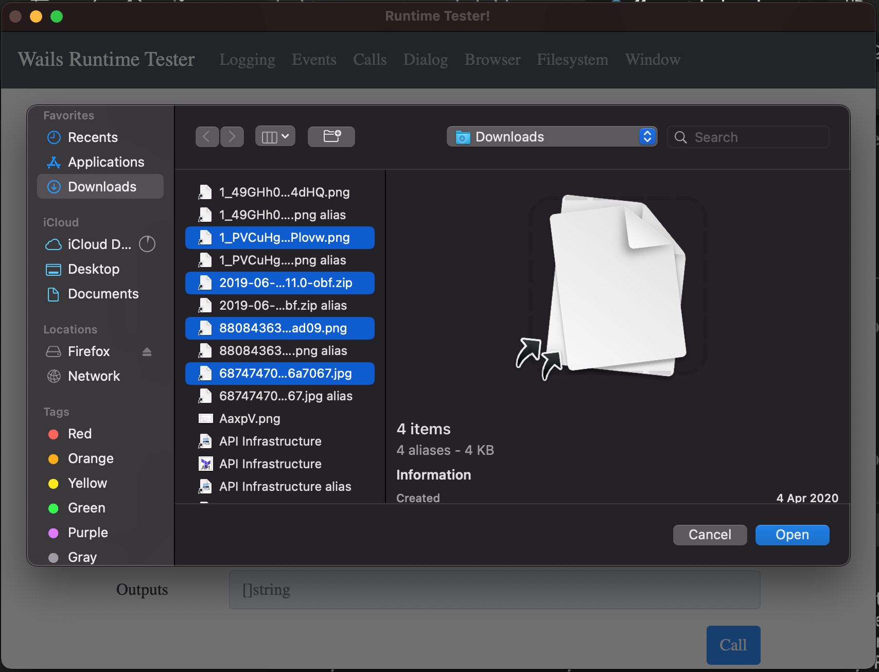 Multiple file select is not supported · Issue #512 · wailsapp/wails · GitHub
