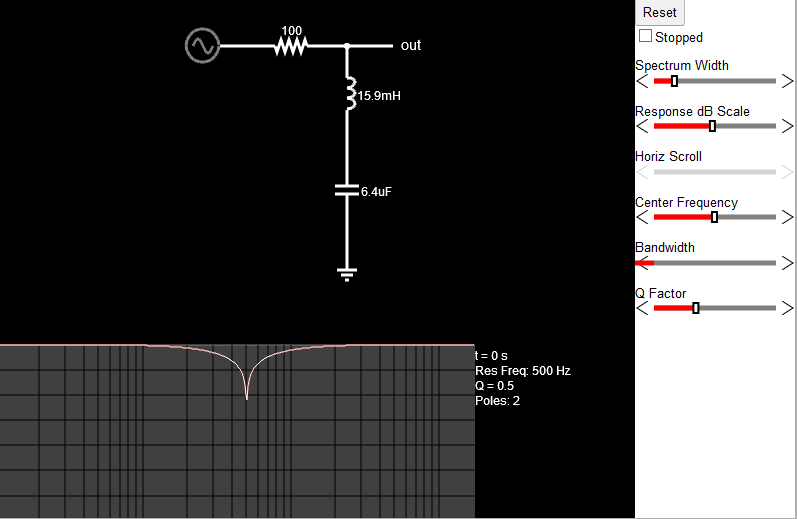 Feature: Show power-frequency spectrum · Issue #313 · sharpie7/circuitjs1 · GitHub