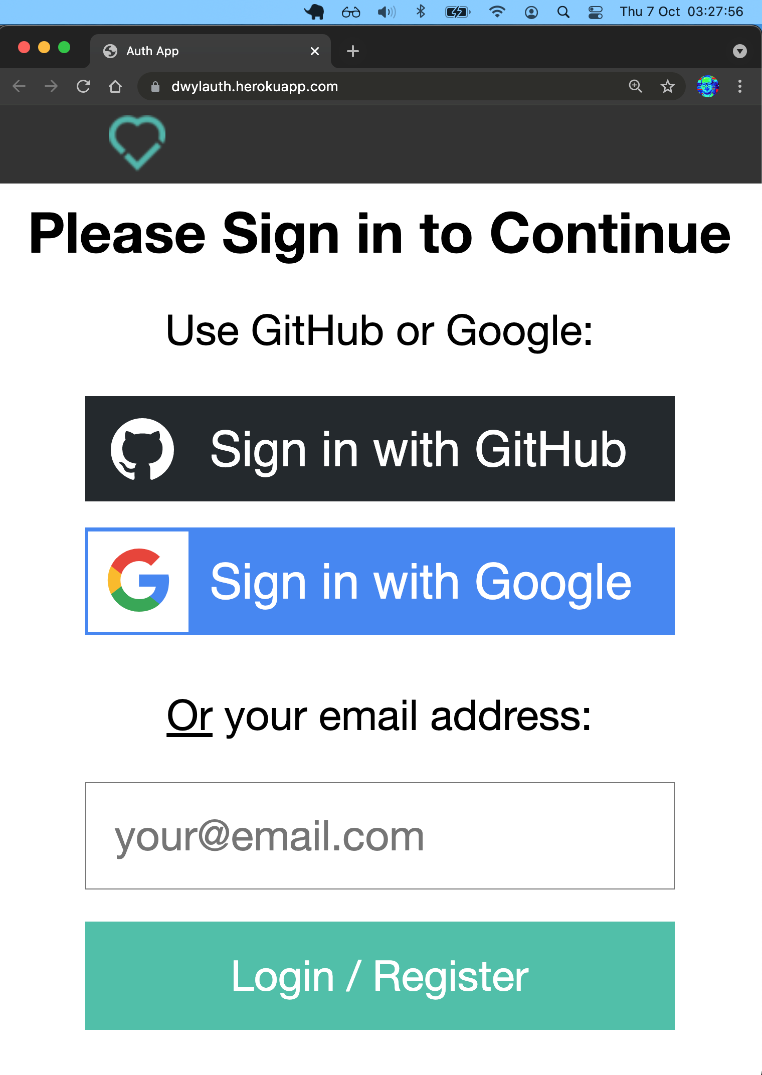 Internal Server Error 🤦 · Issue #143 · dwyl/auth · GitHub