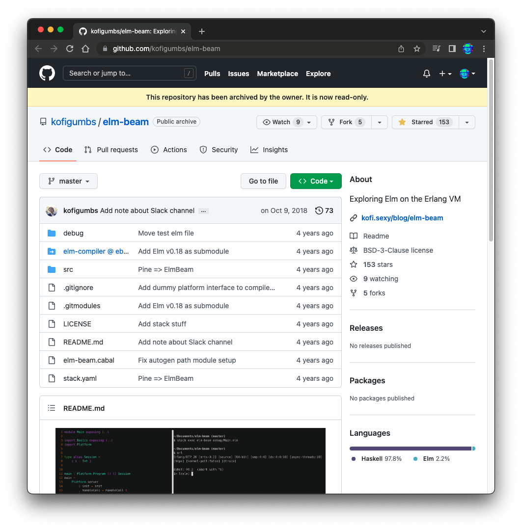 An Elm compiler for the Erlang Virtual Machine · Issue #65 · dwyl ...