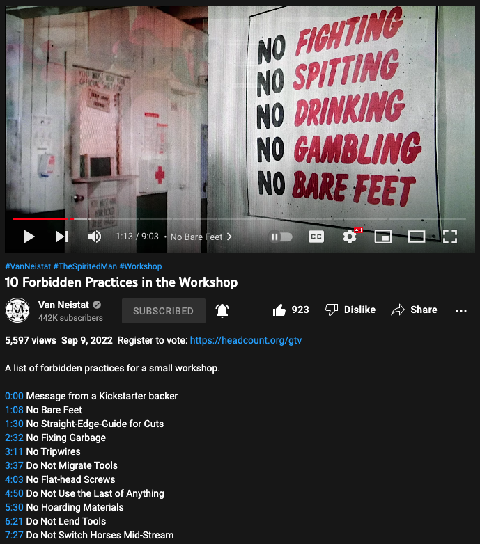 10 Forbidden Practices In The Workshop · Issue 66 · Dwyl Learn Cad Cam Cnc · Github