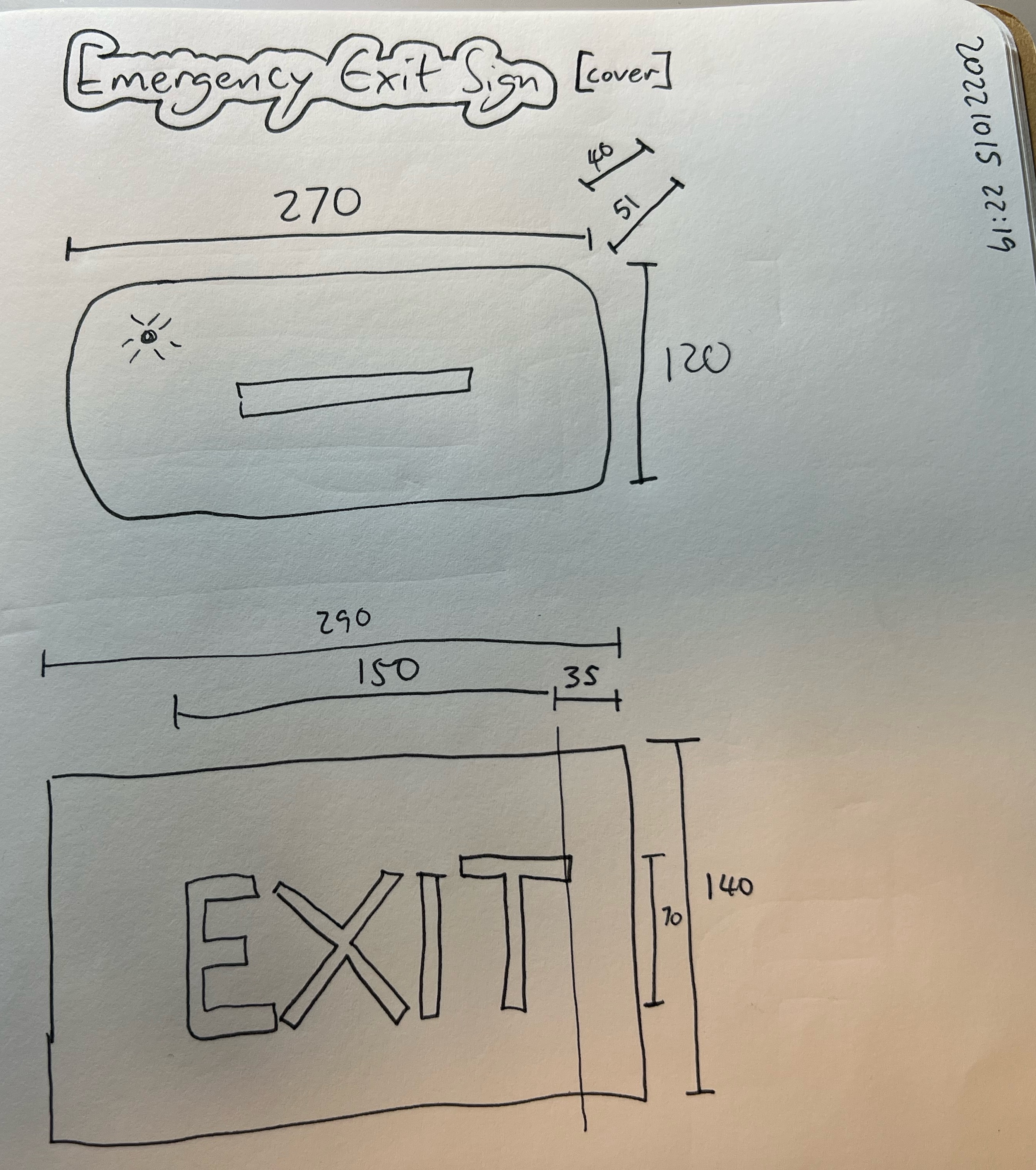 Emergency Exit Sign [Cover] · Issue #83 · dwyl/workshop · GitHub