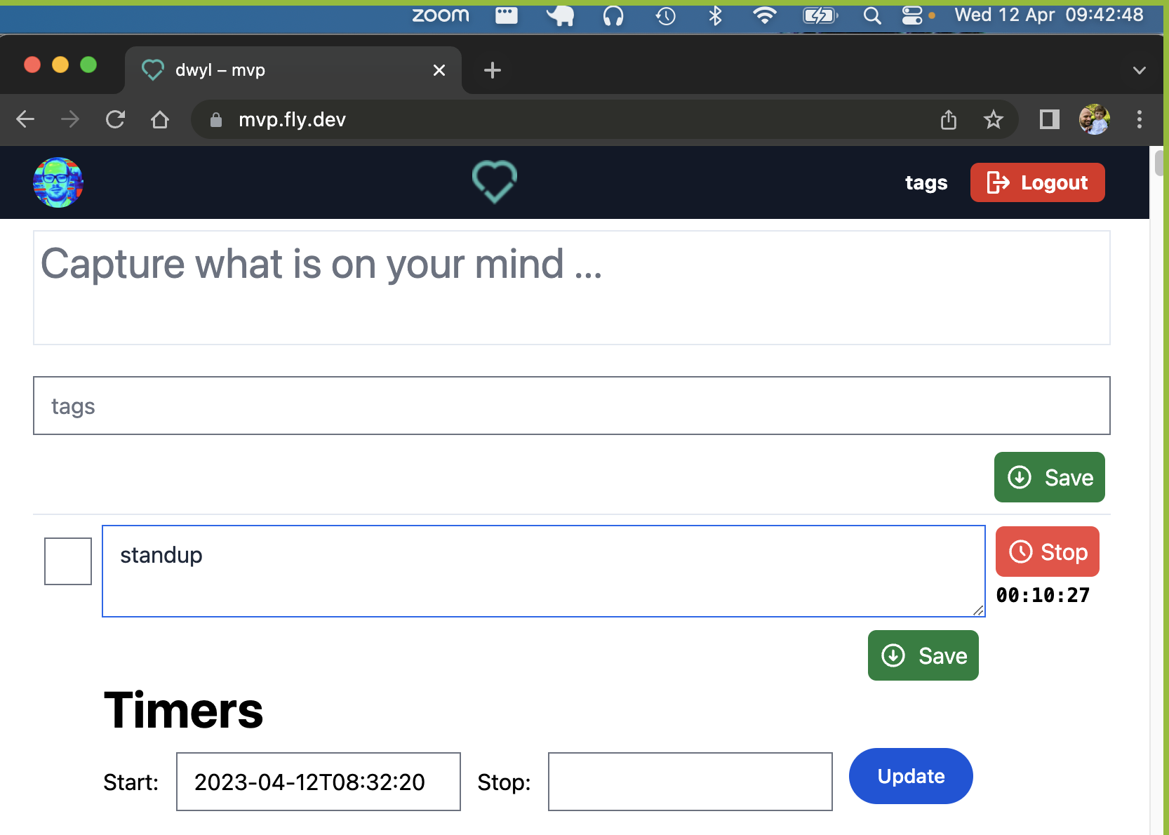 Chore: Use Timezone of Person using the `MVP` · Issue #353 · dwyl/mvp · GitHub