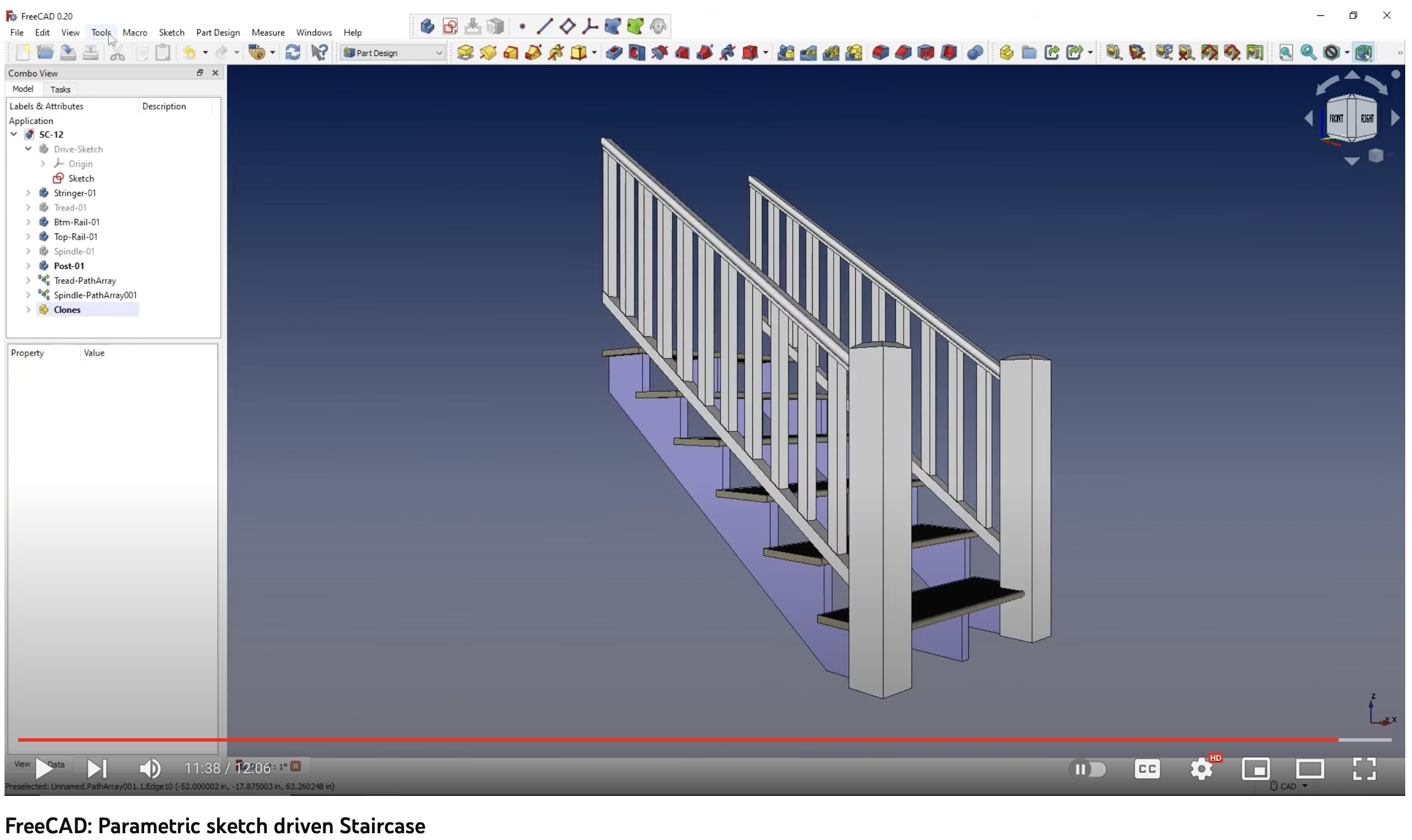 `FreeCAD` Arch Stairs · Issue #117 · dwyl/workshop · GitHub