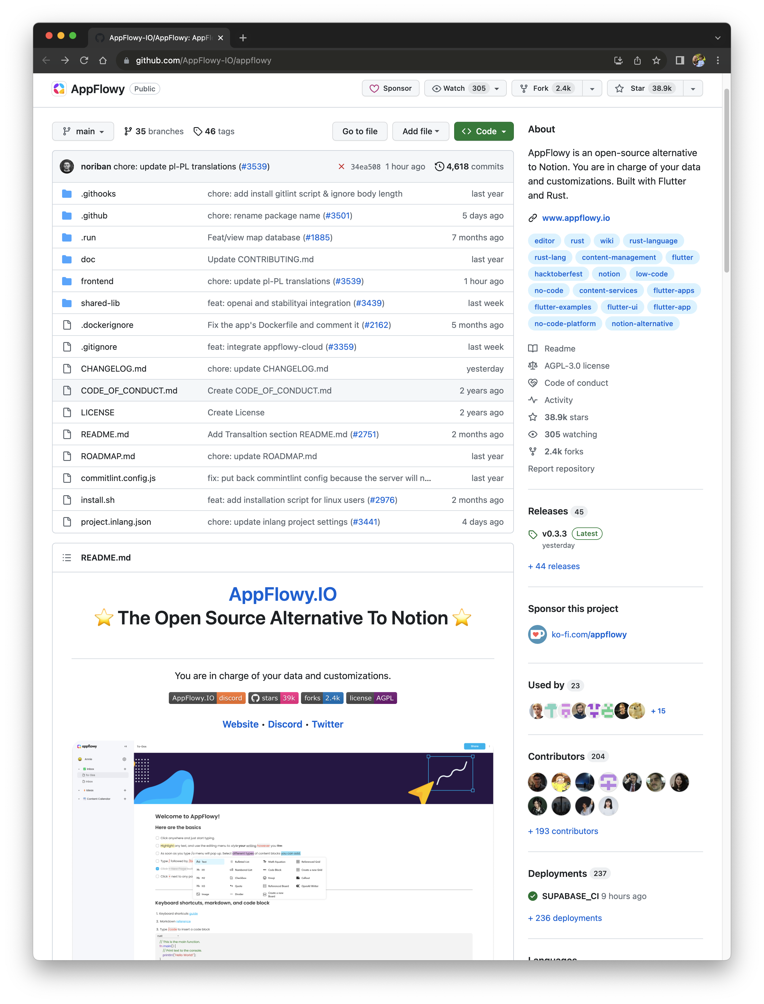 AppFlowy · Issue #49 · dwyl/product-ux-research · GitHub
