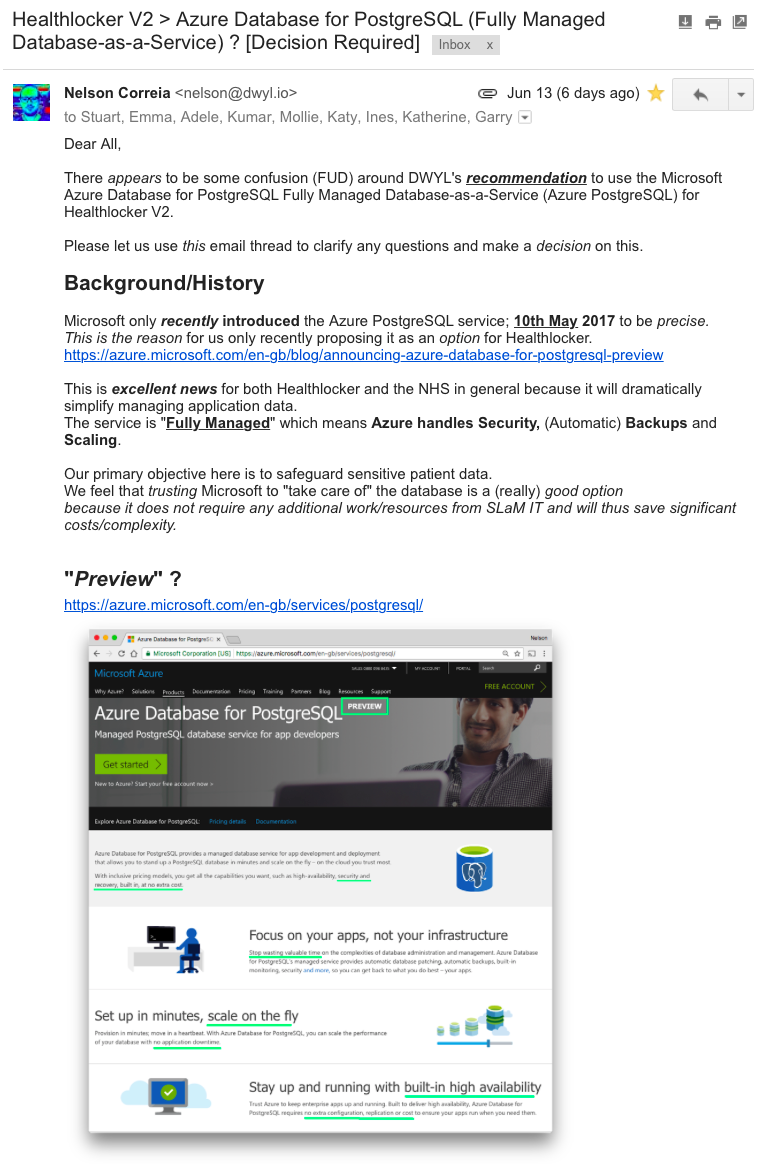 Azure PostgreSQL Service!!! · Issue #5 · dwyl/learn-microsoft-azure · GitHub