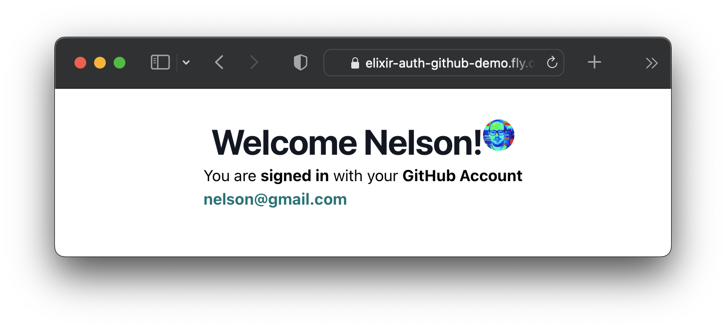 GitHub - dwyl/elixir-auth-github-demo: :octocat: A fully working demo Phoenix app for GitHub ...