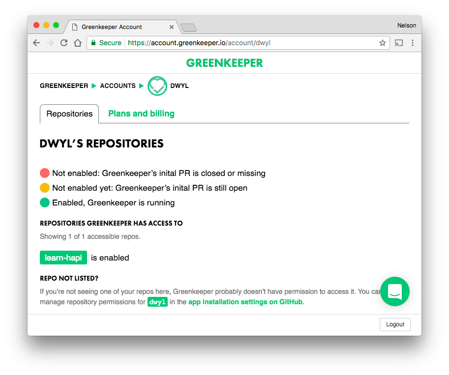 Should we use Greenkeeper.io for keeping Dependencies up-to-date ? · Issue #72 · dwyl/technology ...