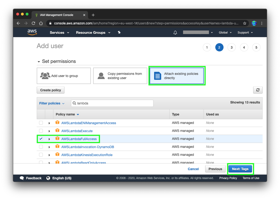 Setup IAM Role to Execute Lambda and Send Email via SES · Issue #9 · dwyl/aws-ses-lambda · GitHub