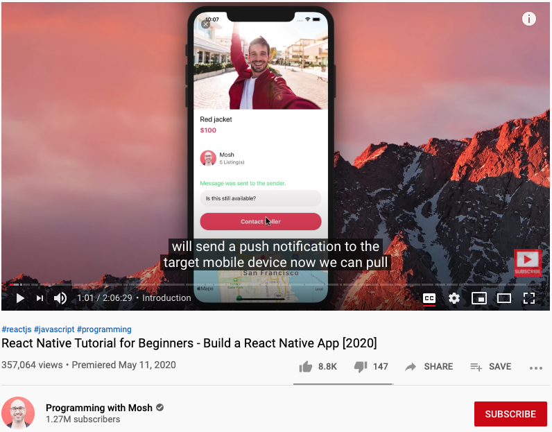 React Native Tutorial for Beginners 2020 · Issue #3 · dwyl/learn-react-native · GitHub