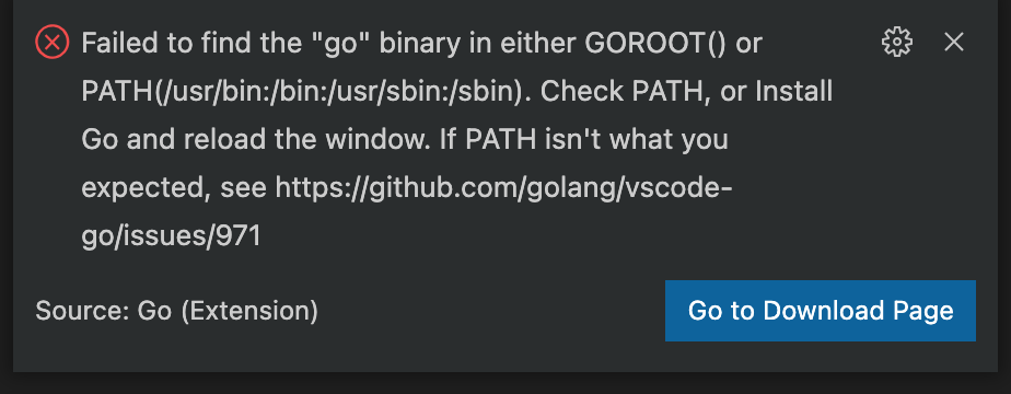 Failed To Find The Go Binary In Either。goroot Or Pathusrbinbinusrsbinsbin Check