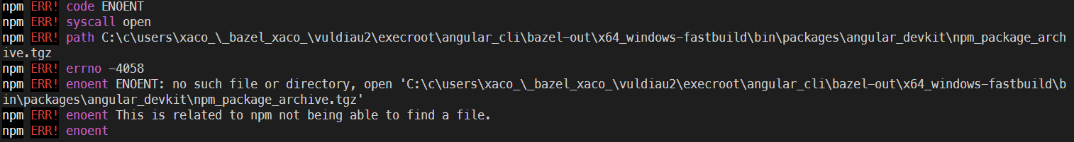 Cannot install local version · Issue #25160 · angular/angular-cli · GitHub