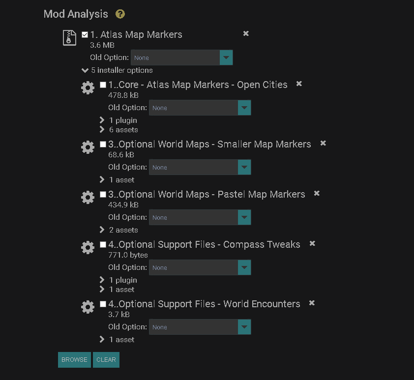 FOMOD options not showing in output · Issue #22 · matortheeternal/mod-analyzer · GitHub