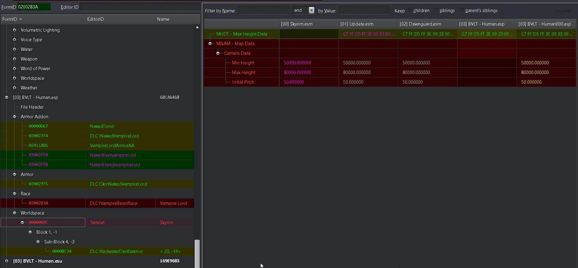 Give Better Vampire Lord Transformation a Corruption Message · Issue ...