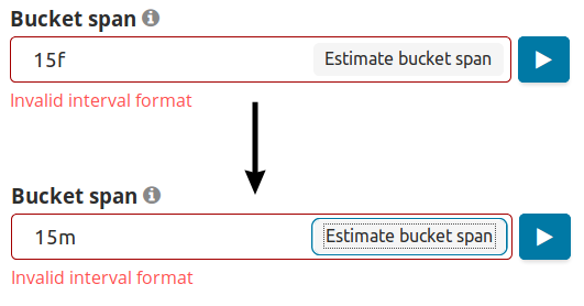 Ml Single Metric Job Wizard Bucket Span Invalid After Estimate · Issue 18379 · Elastic 7146
