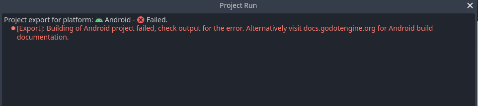 Android build issue - access to logs · Issue #80873 · godotengine/godot ...