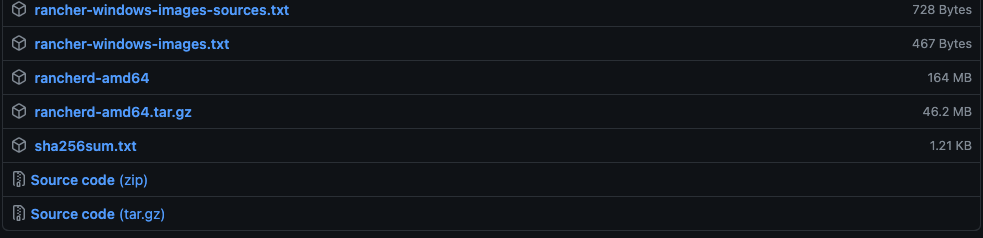 Remove experimental rancherd asset · Issue #33423 · rancher/rancher · GitHub