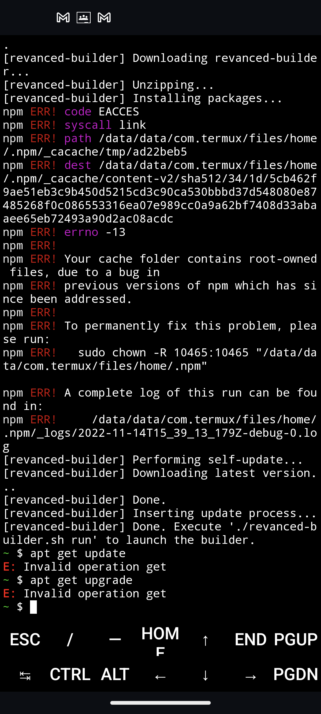 Errors · Issue #548 · reisxd/revanced-builder · GitHub