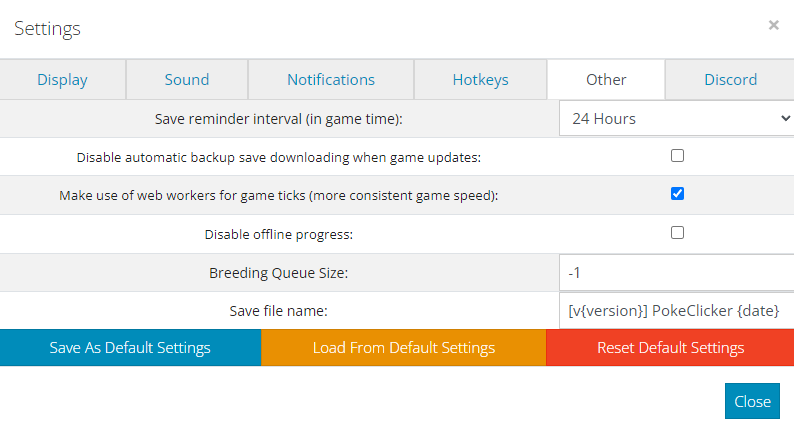 [Bug]: Interval between backup reminders · Issue #4394 · pokeclicker/pokeclicker · GitHub