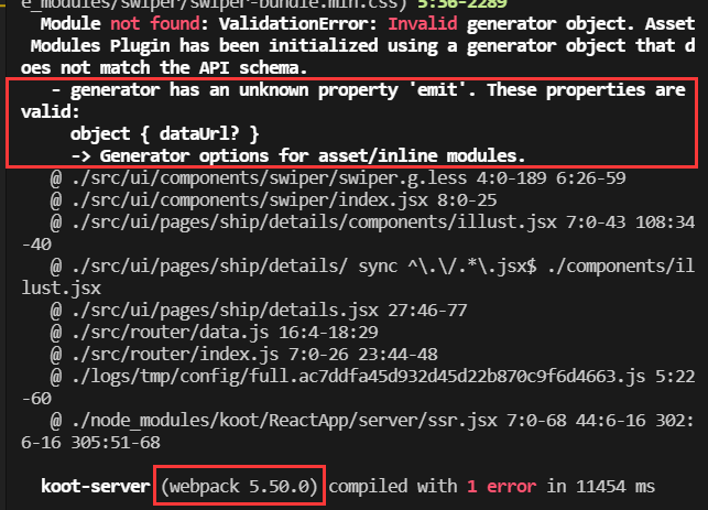 config `module.generator.emit` is no longer available · Issue #14022 · webpack/webpack · GitHub