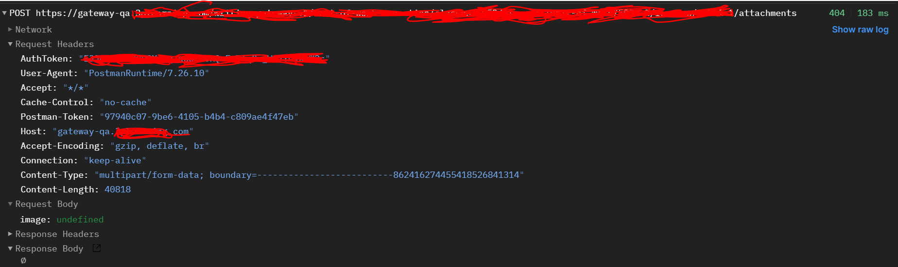 Not able to send images as part of form-data · Issue #9859 ...