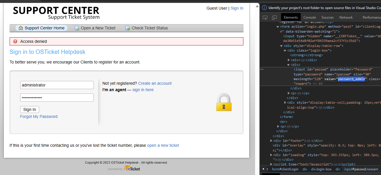 Access Denied Using Admin User And Admin Pass · Issue 45 · Tiredofit