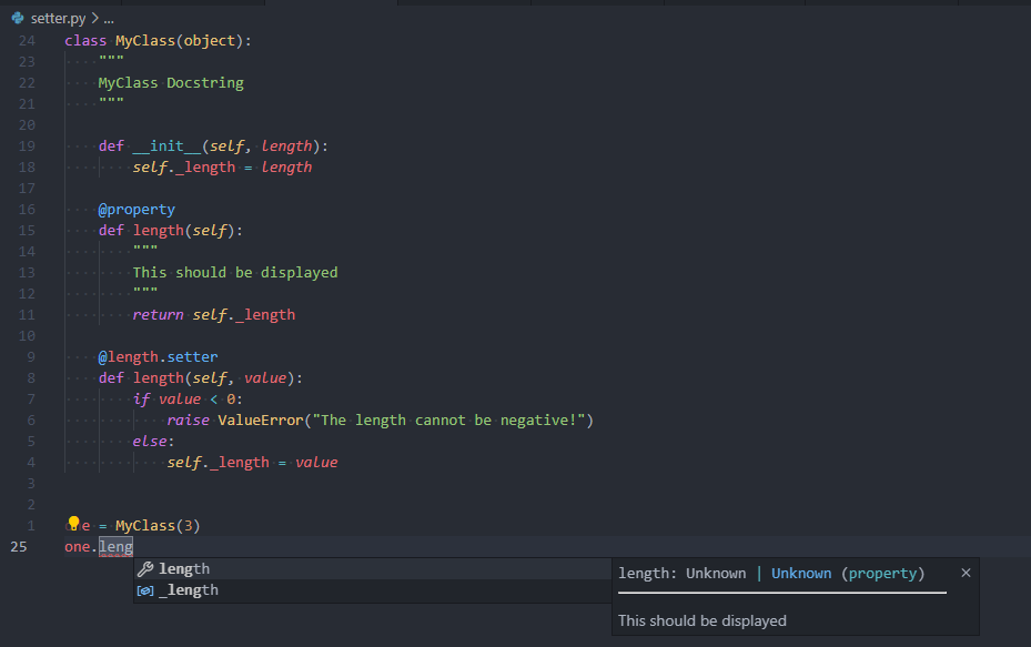 Fix for missing docstrings in completions on a property where only the ...