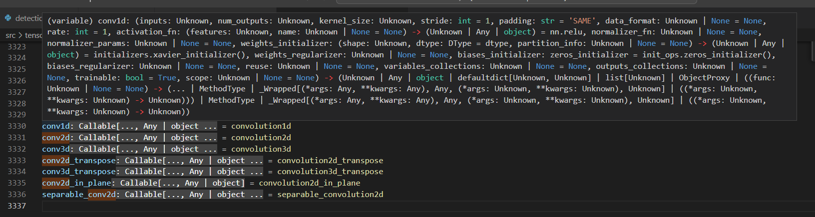 Hover And Completions Of Functions Assigned To Variables Arent Formatted · Issue 4242 