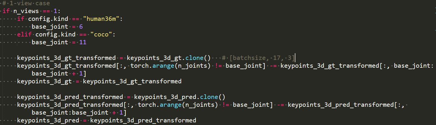 About Training And Evaluating In A Single View Setting When Using Volumetric Triangulation