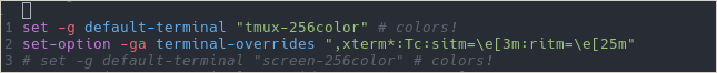 about italic display · Issue #2955 · tmux/tmux · GitHub