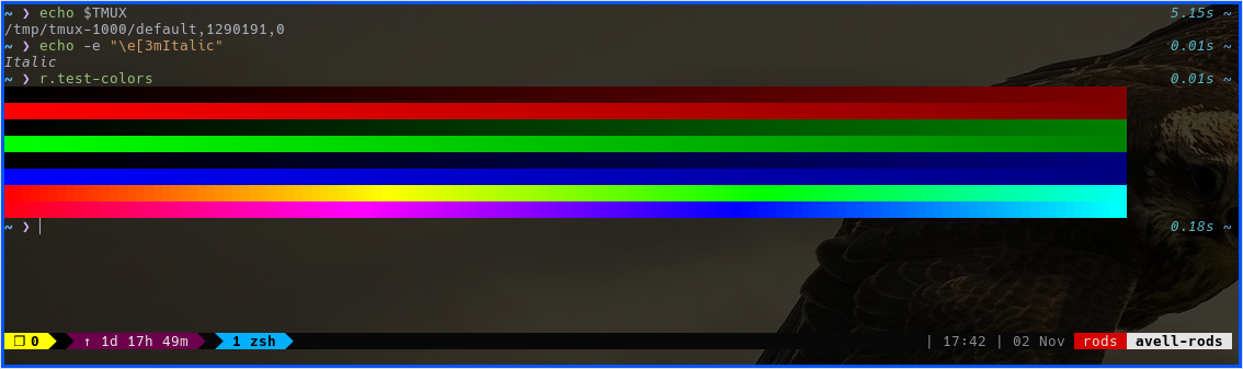 about italic display · Issue #2955 · tmux/tmux · GitHub