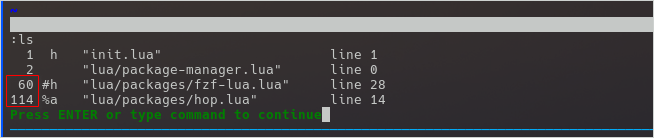 Buffer Id is increasing, and messing with `:b#` command · Issue #240 · ibhagwan/fzf-lua · GitHub