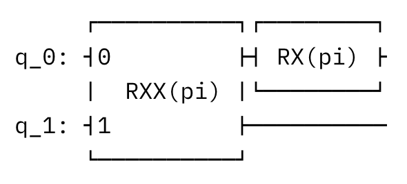 Two qubit gates don't show the parameter when using matplotlib. · Issue ...