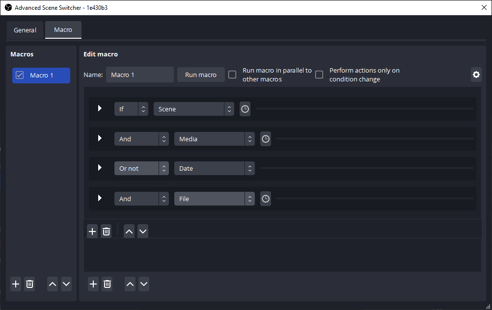 Run macro (by button or other macro) - if (query) not works - Bug ...