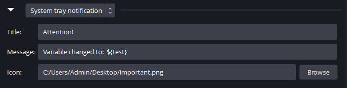Feat: Title & Icon for tray notifications · Issue #728 · WarmUpTill/SceneSwitcher · GitHub