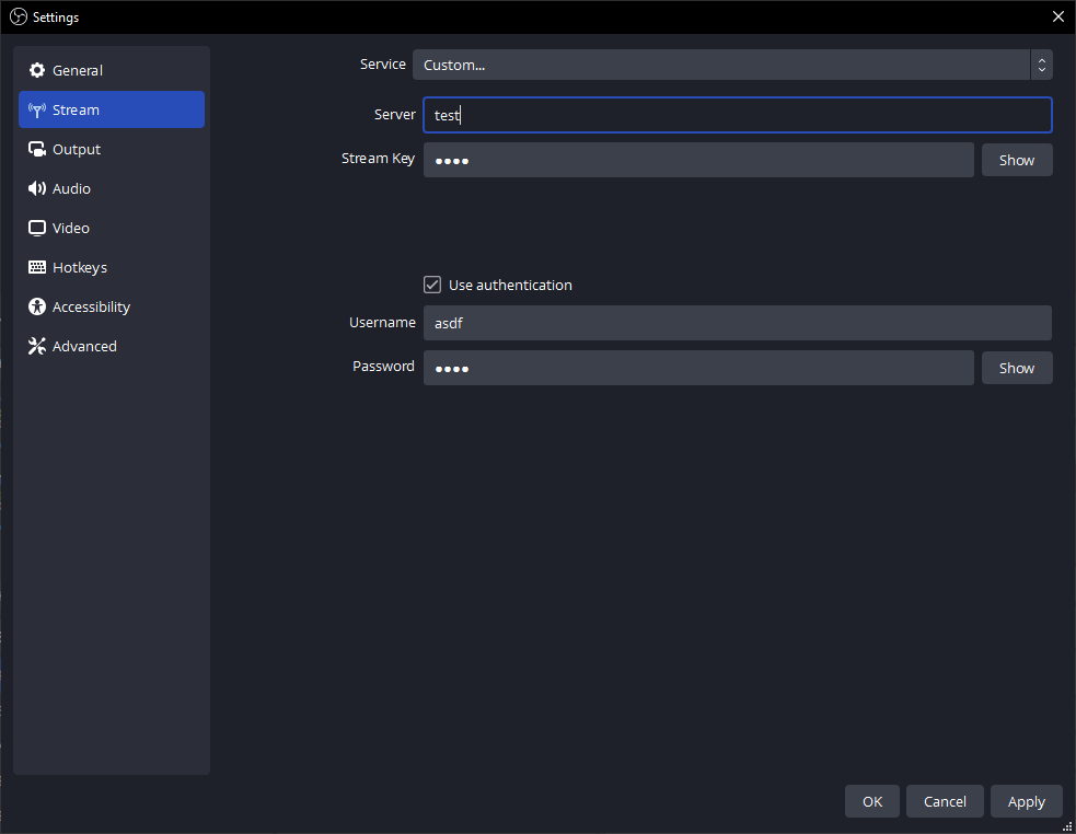 Feature Request - set stream settings · Issue #756 · WarmUpTill/SceneSwitcher · GitHub