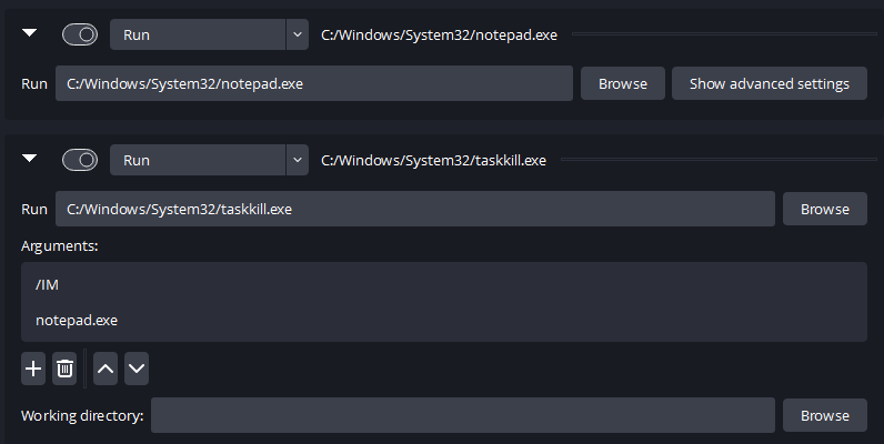 [Feature Request] Open/Close Application · Issue #820 · WarmUpTill/SceneSwitcher · GitHub