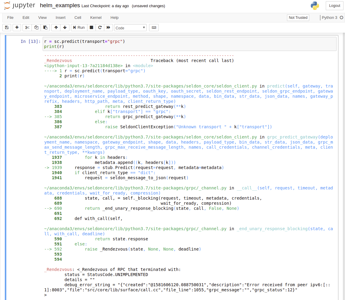Errors in helm_examples notebook · Issue #1436 · SeldonIO/seldon-core ...
