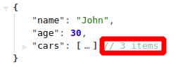 Feature request: In json response show the size of array · Issue #1799 · Kong/insomnia · GitHub