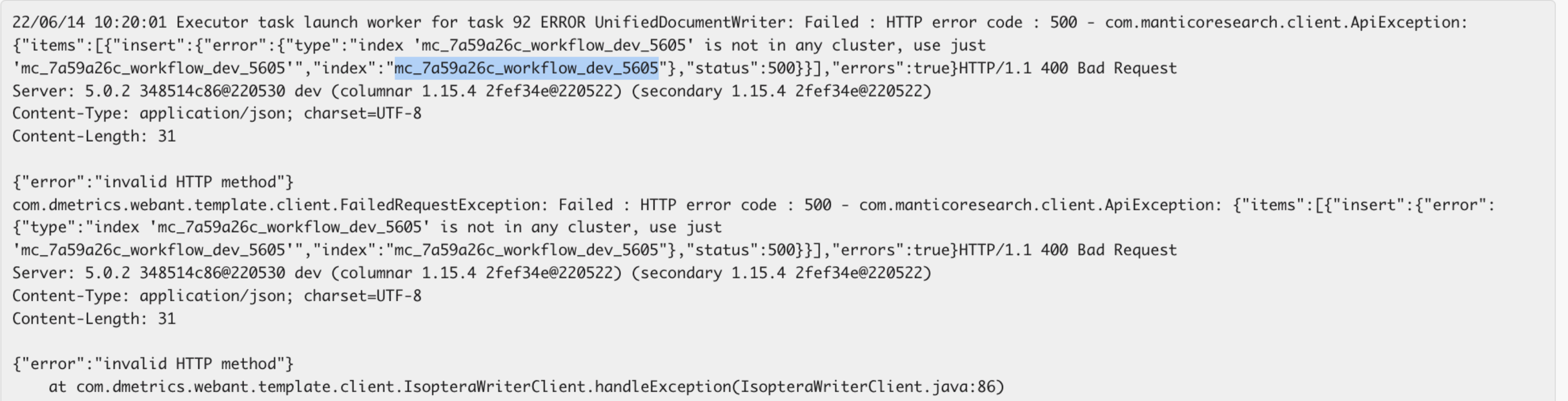 Confusing cluster behavior · Issue #803 · manticoresoftware/manticoresearch · GitHub