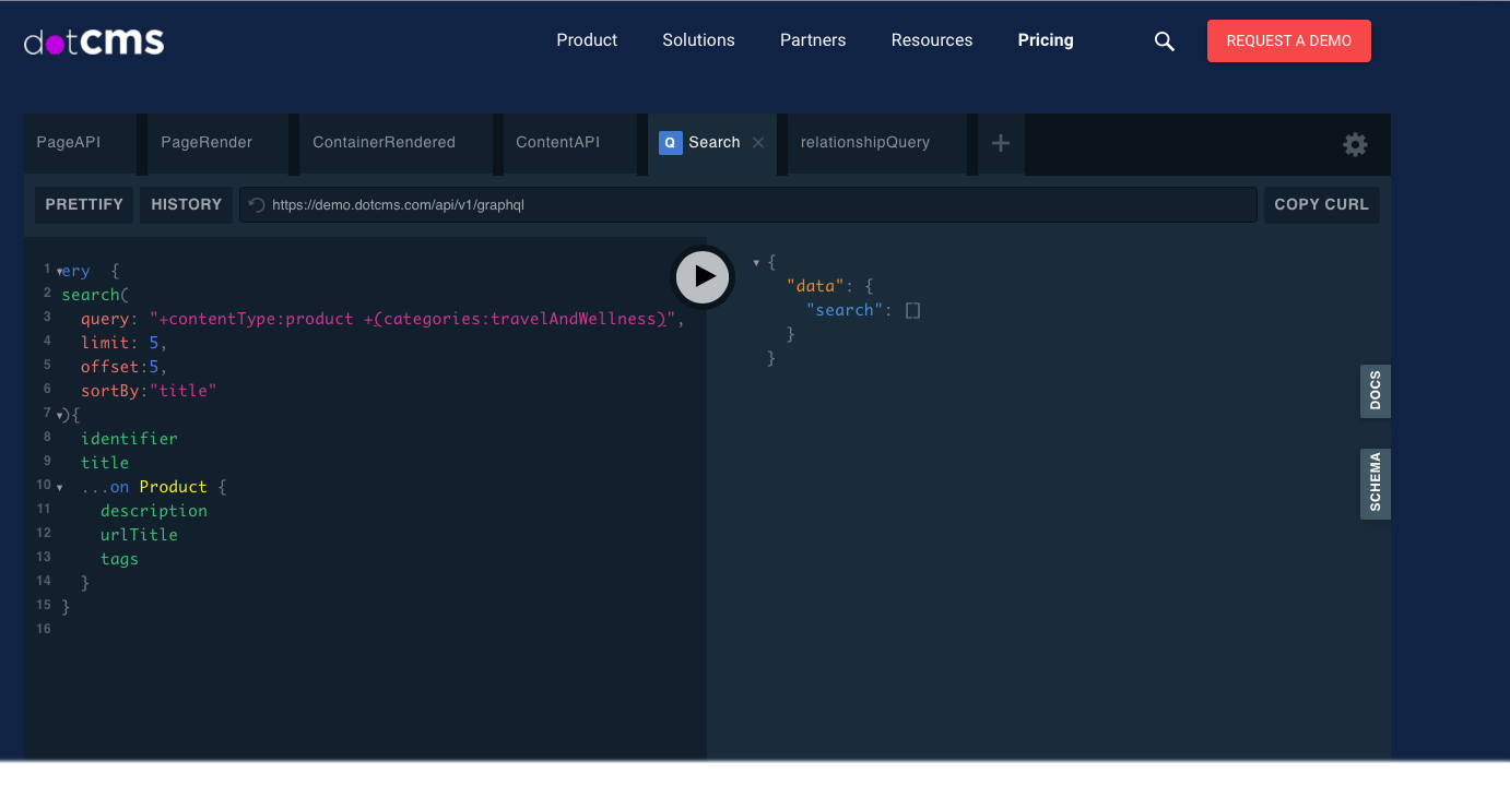 Upgrade from dotCMS v21.06.4LTS to Agile dotCMS v22.03 GraphQL Outputs Empty Results When ...