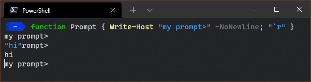Add the ability to disable the default prompt · Issue #15572 ...