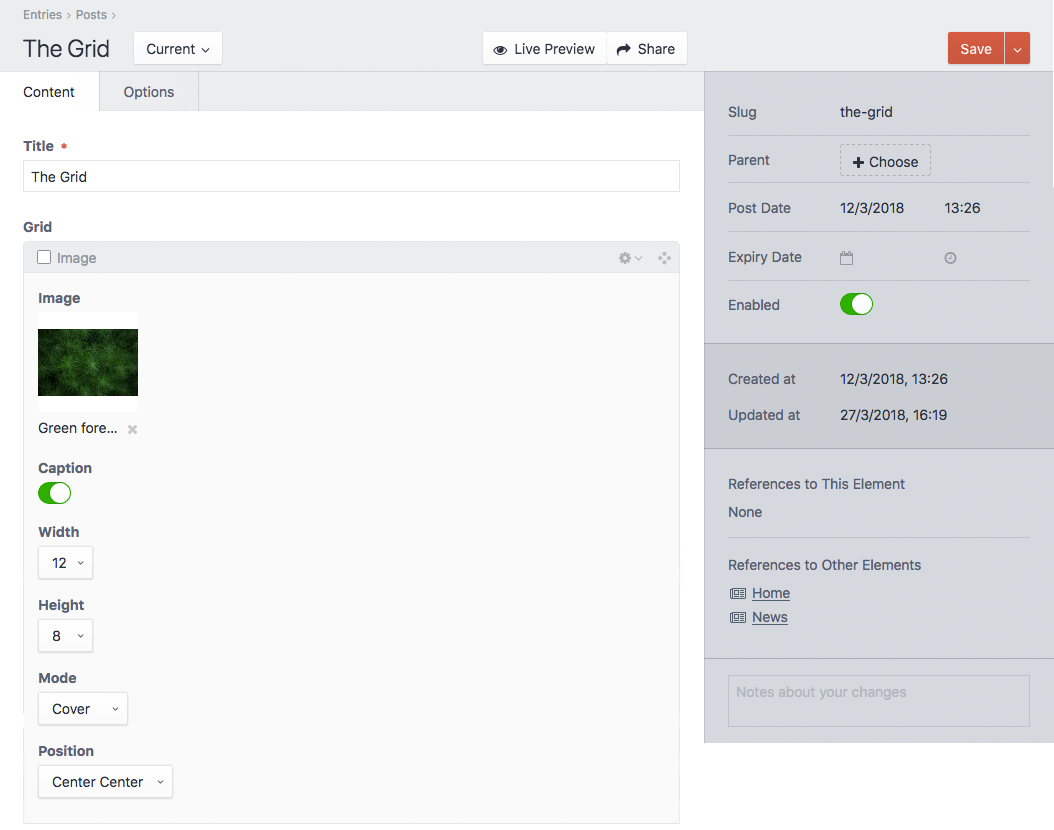 UI/UX — field widths and matrix tabs. · Issue #2644 · craftcms/cms · GitHub