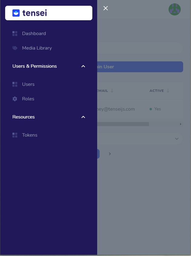 Responsive cms sidebar should close on backdrop and menu item click · Issue #71 · tenseijs ...