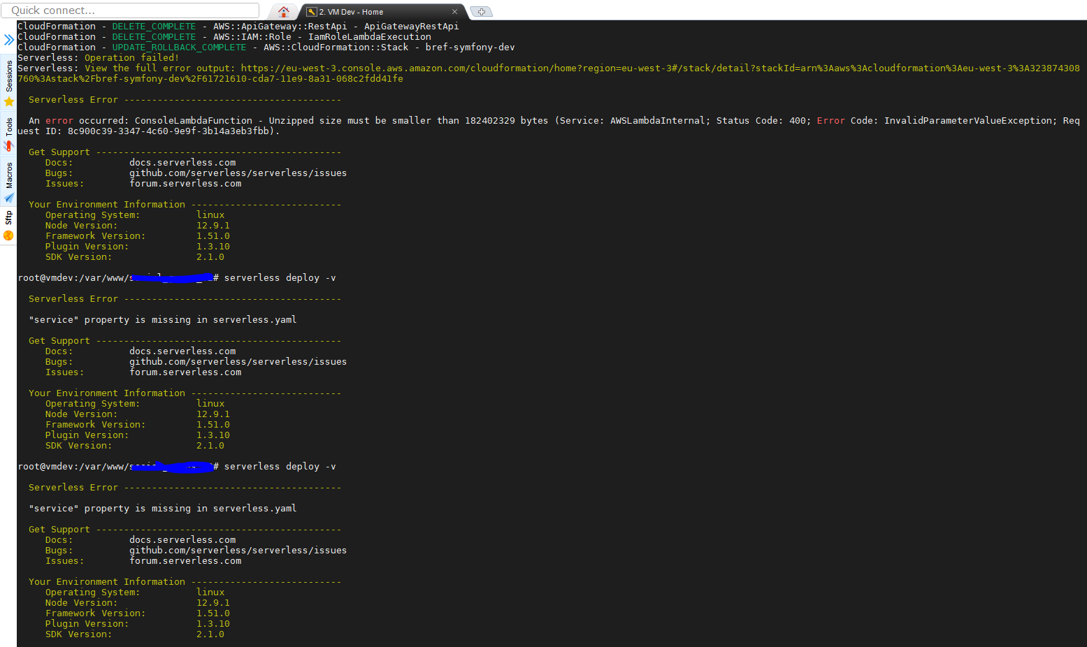 Unzipped size must be smaller than 182402329 bytes · Issue #6619 ...